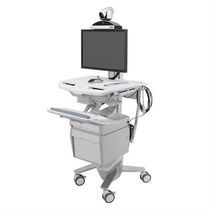 Battery-powered telemedicine cart, Battery-powered telehealth cart ...