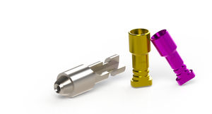 Straight dental implant analog - DENTEO TEKKA INKONE - BIOTECH DENTAL