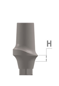 Straight dental implant analog - DENTEO TEKKA INKONE - BIOTECH DENTAL