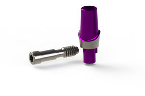Straight dental implant analog - DENTEO TEKKA INKONE - BIOTECH DENTAL