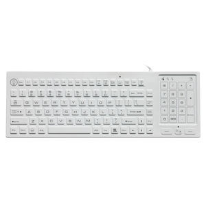 Silicone medical keyboard - P-M05KB - PAC Technology - washable / USB ...