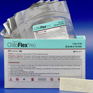 Medical tape - HemCon® Bandage PRO - Tricol Biomedical - antimicrobial ...