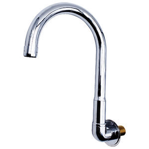 Surgical trough tap - Elbow control - SOGOBA - for hand washbasin / brass