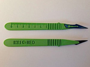 Surgical micro scissors - NM18207670123 - MRIMED - for humans / curved ...