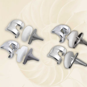 Total knee prosthesis - Biotech Medical - hinged, condylar-constrained ...