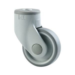 Medical device caster - STW series - Sunjoy Enterprises - with brake