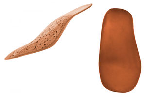 Orthopedic insole with longitudinal arch pad - 1NP - Corazza - with ...