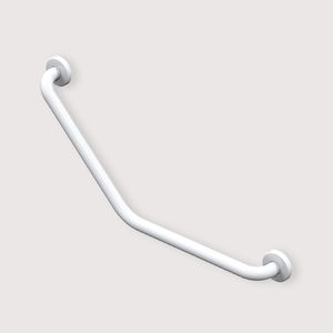 Bathroom grab bar - Onyx II - AKW Medicare - stainless steel / aluminum