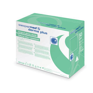 Latex gloves - supreme green - Sempermed Industrial - surgical / powder ...