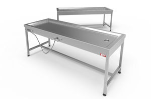 Mortuary washing table - TME2 - BNT - rectangular / stainless steel