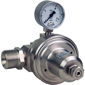 O2 pressure regulator - PM0117E - GLOOR MEDICAL - air / CO2 / N2O