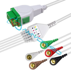 ECG cable - AMD-EG-EB7509-I - Shenzhen Amydi-med Electronics Tech