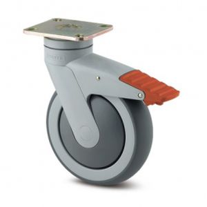 Wheel with brake - Levina - TENTE International GmbH - rubber ...