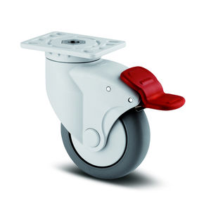Wheel with brake - Linea - TENTE International GmbH - polyamide ...