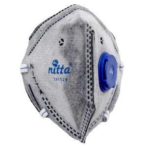 N95 respirator mask - 9510-1 - NITTA S A - fabric / medical ...