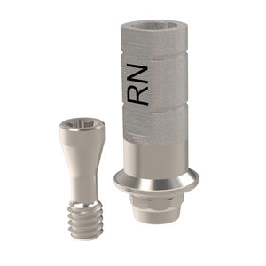 Straight dental implant analog - Straumann® - Heliocos GmbH - titanium ...