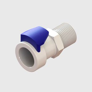 Medical coupling - E-Q-160535 - The West Group Ltd - polypropylene / brass