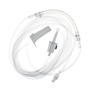 Infusion set with Y port - BQ-FL190016 - BQ+ Medical - with latex free ...