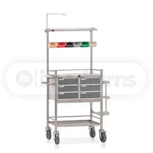 Emergency cart - ABS - imedfurns Private Limited - for defibrillator ...