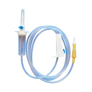 PE infusion set - ZK-IV-01 - Jiangsu Zhengkang Medical Apparatus - PVC ...