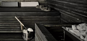 Cabin sauna - Open Air - Starpool - infrared