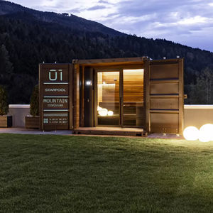 Cabin sauna - Open Air Soft - Starpool - infrared