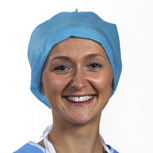 Surgical cap - IS8HB04 - ISOL8 Healthcare - polypropylene / non-woven ...