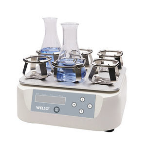 Orbital laboratory shaker - WRS100 - WELSO - rocking / digital / benchtop
