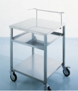 Operating room trolley - 99CF016 - VINCAL - stainless steel / mobile