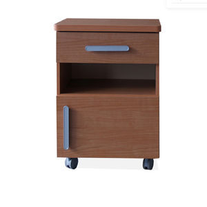 Bedside cabinet on casters - MAE8005ME - SENIORCARE - with drawers