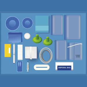 Delivery medical kit - XSSENTIAL Vein pack 11 - SYNDEO Medical ...