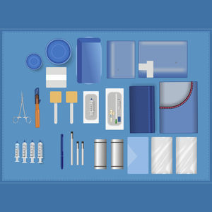 Vascular access medical kit - XSSENTIAL MAJOR - SYNDEO Medical - sterile