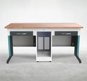 Dental laboratory workstation with shelves - CHF - A4 Dental - with ...