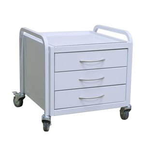 Work table - SM-3 - Zapovit - on casters / with drawers