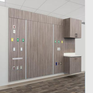 Healthcare facility wall structure - NuLook FlexWall - Amico
