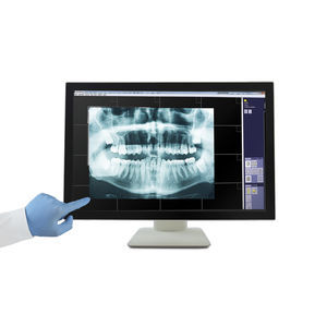 Dental display - 15AM - Baaske Medical - 15" / LED / disinfectable