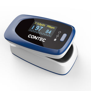 Fingertip pulse oximeter - CMS50D2-1 - Contec Medical Systems - medical / home care / battery ...