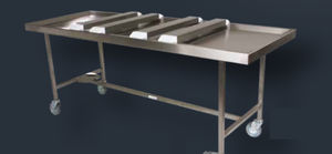 Forensic anatomy table - 80951 - Funeralia - for training / for ...