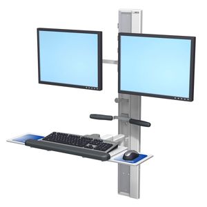 Wall-mounted monitor support arm - VHM-25™ - GCX Corporation - medical