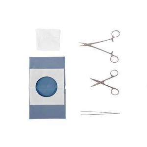Wound suture instrument kit - KER70017 - Medline International - sterile