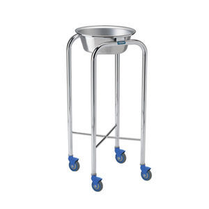 Trolley-mounted surgical basin stand - P-1078-W/S-SS - Pedigo ...