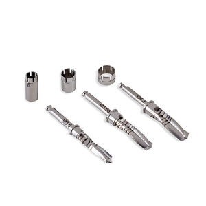 Dental implantology drill bit - FIF series - SAEG S.r.l. - stainless ...