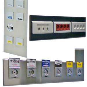 Wall-mounted bed head unit - BIOMAT FOURES SAS - horizontal / for ...