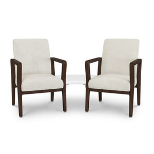 Waiting room table - Palencia End - Kwalu - round / elliptical