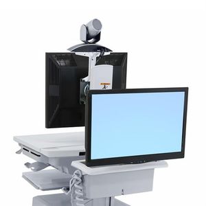Telehealth cart with drawer - StyleView® - Ergotron - battery-powered ...
