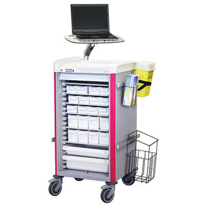 Medicine distribution trolley - PRATICIMA - nursing / compact