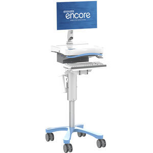 Height-adjustable computer cart - Encore™ Lite - Enovate