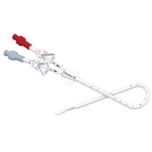 Hemodialysis catheter - GLIDEPATH® - Bard Medical - arterial / double-lumen