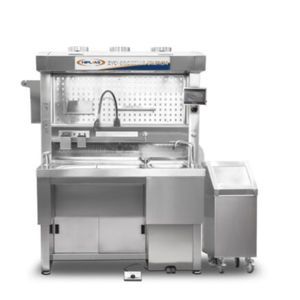 Height-adjustable laboratory workstation - All medical device manufacturers