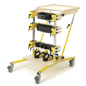 Pediatric standing frame - Supro - G and S Smirthwaite Ltd. - on casters